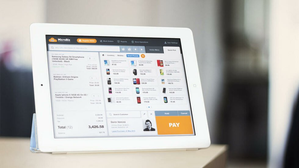 iPad POS System | Mobile POS System Software | MicroBiz POS
