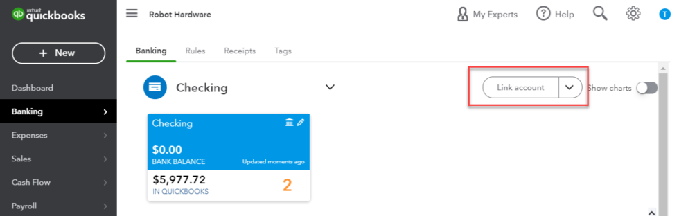 Importing Banking Transactions into QuickBooks Online - Microbiz Cloud POS