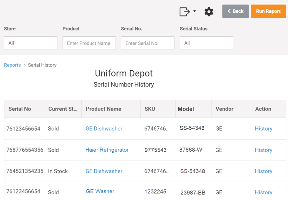 Serial Numbers | MicroBiz Cloud POS Features - Microbiz Cloud POS