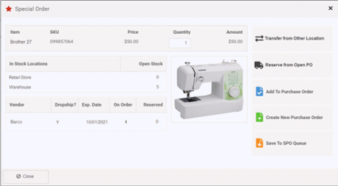 Sewing and Fabric Store POS | Point of Sale System for Sewing Store ...